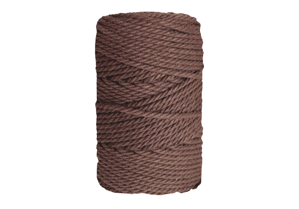 Sand, Chocolate 4mm 3PLY Thread Shop Macramé Cord – The Thread Shop